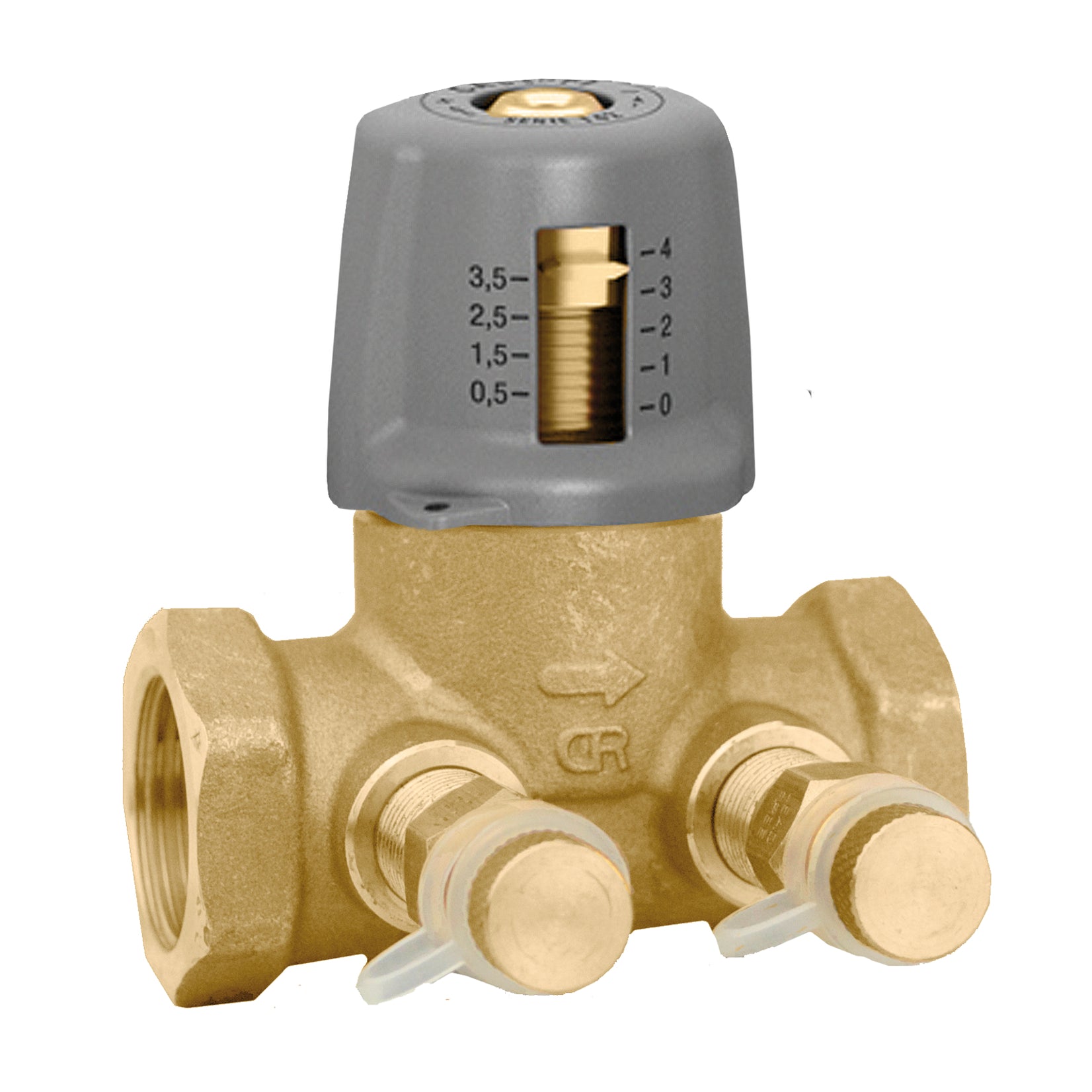 142 Series Variable Orifice Low Lead Balancing Valve 1" NPT w/PT ports ...