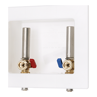 Viega PEX Press washing machine outlet box w/ arrestor, 1/2 ...