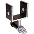 Perpendicular Strut Bracket Black Ano — TanklessWaterHeaters
