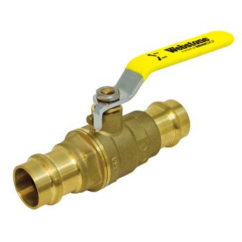 Webstone 2 PRESS LF FP BR BALL VLV — TanklessWaterHeaters