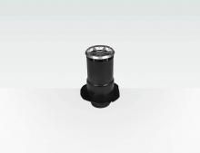 Centrotherm 2" Flex End Pipe PPs-UV Black — TanklessWaterHeaters