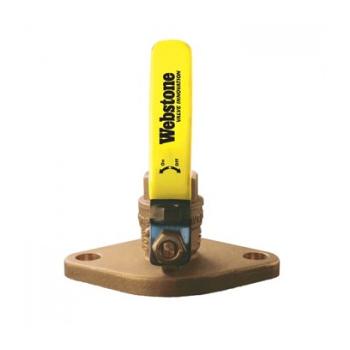 Webstone 1-1/2" threaded isolation uniflange ball valve ...