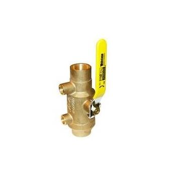 Webstone primary/secondary tee 1-1/4" X 3/4" sweat connections ...